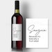 Printable Wine Bottle Label, Printable Sangria Wine Gift Label - Etsy