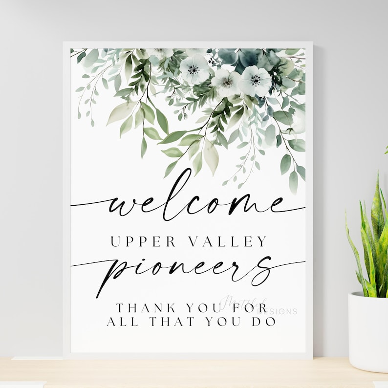 JW Custom Pioneer Meeting Sign, Digital Download Personalized Pioneer ...