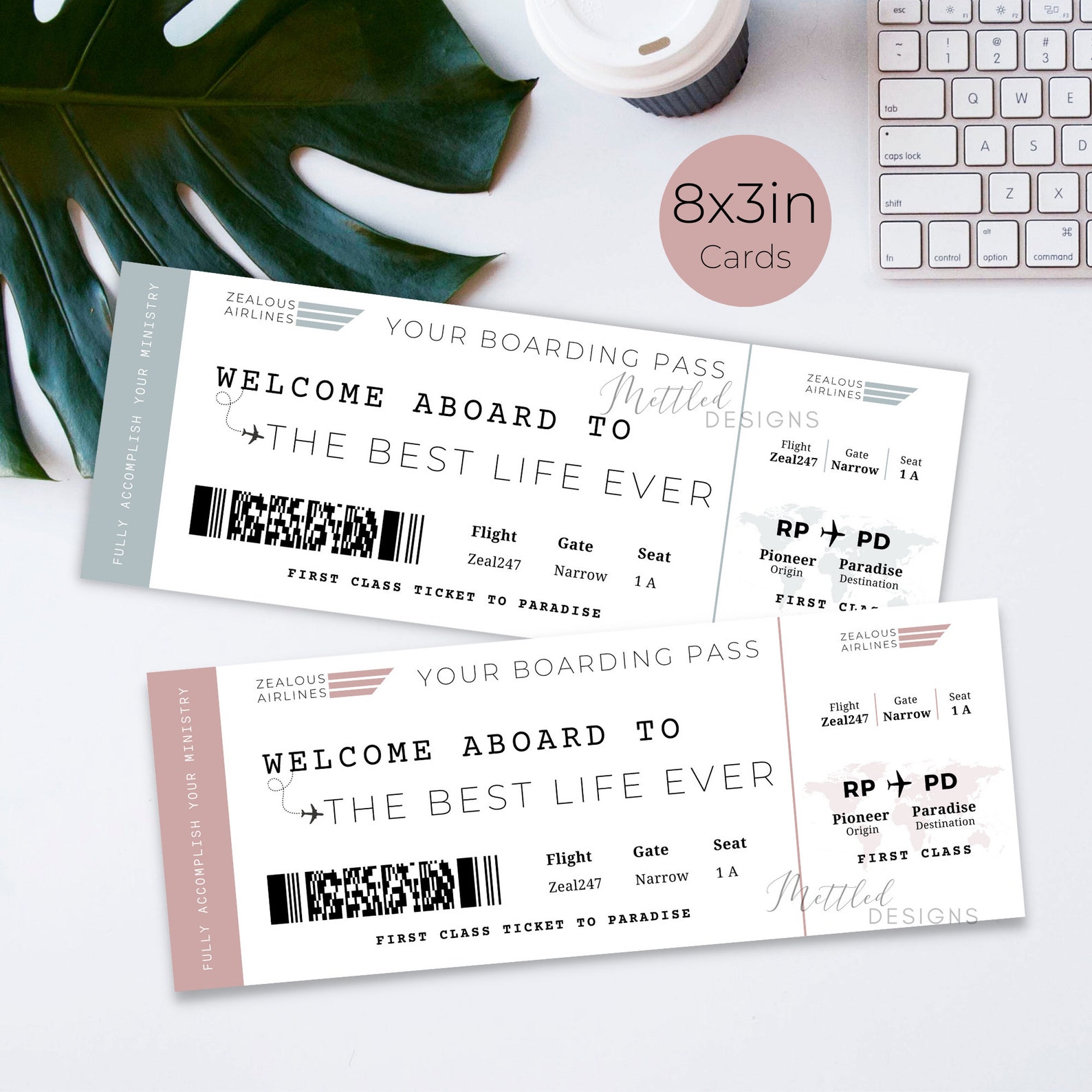 JW Best Life Ever Printable Boarding Pass Cards, Digital Download JW ...