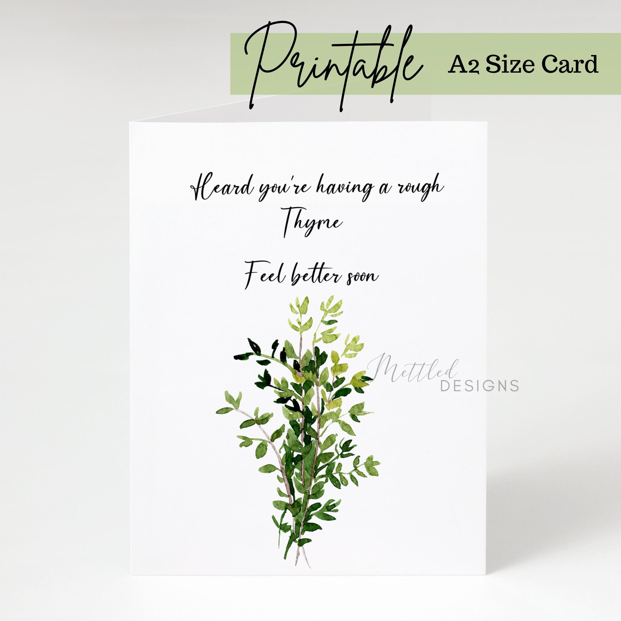 Mental Health Support Greeting Card For Healing Growth One Step At A ...