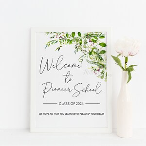 JW 2024 Pioneer School Welcome Sign, Digital Download JW Pioneer School Class of 2024 Sign - Etsy