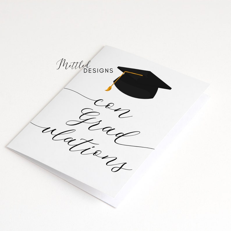 Printable Congradulations Graduate Greeting Cards, Digital Download ...