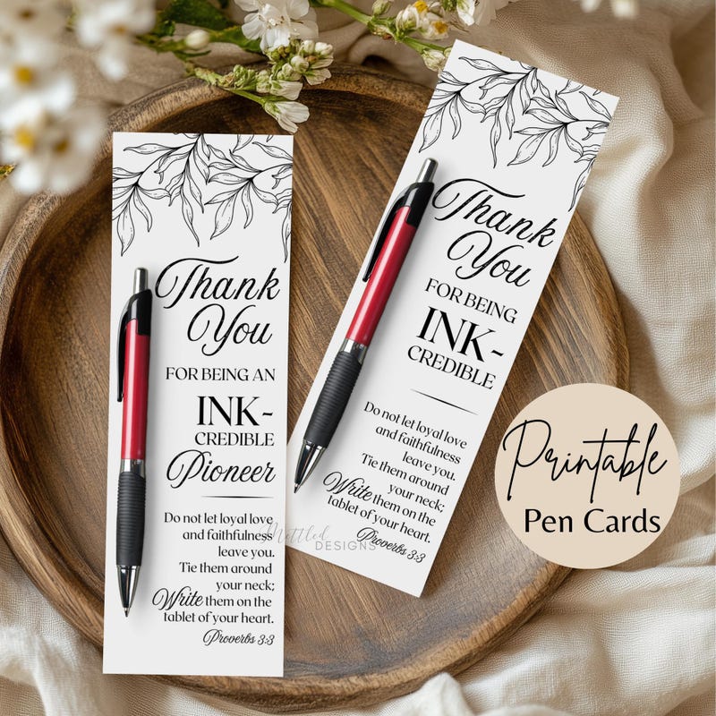 Jw Pioneer Pen Holder - Etsy