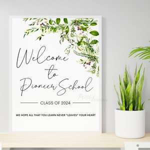 JW 2024 Pioneer School Welcome Sign, Digital Download JW Pioneer School Class of 2024 Sign - Etsy