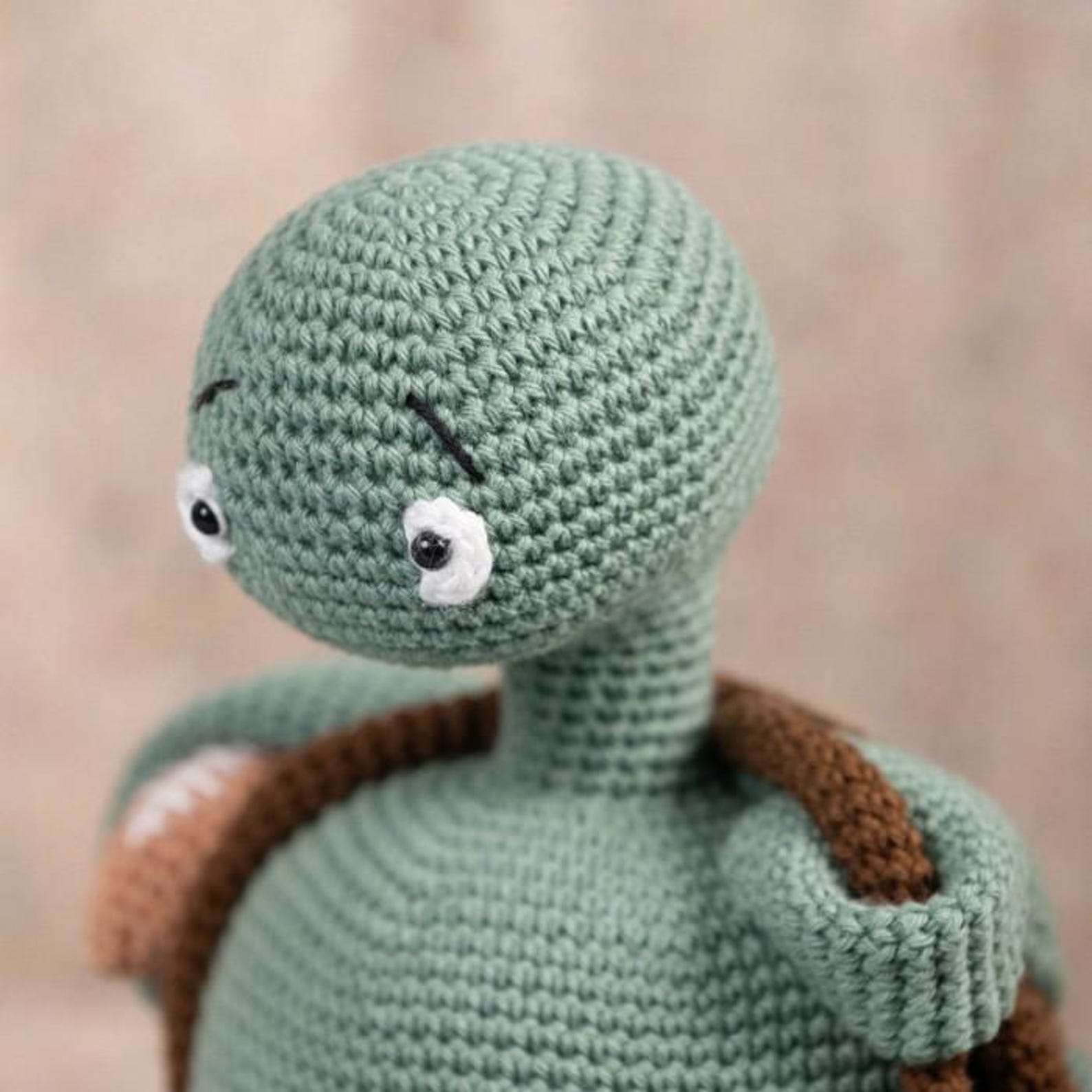 Crochet Turtle PATTERN PDF, Amigurumi Turtle Tutorial, Easy Crochet ...