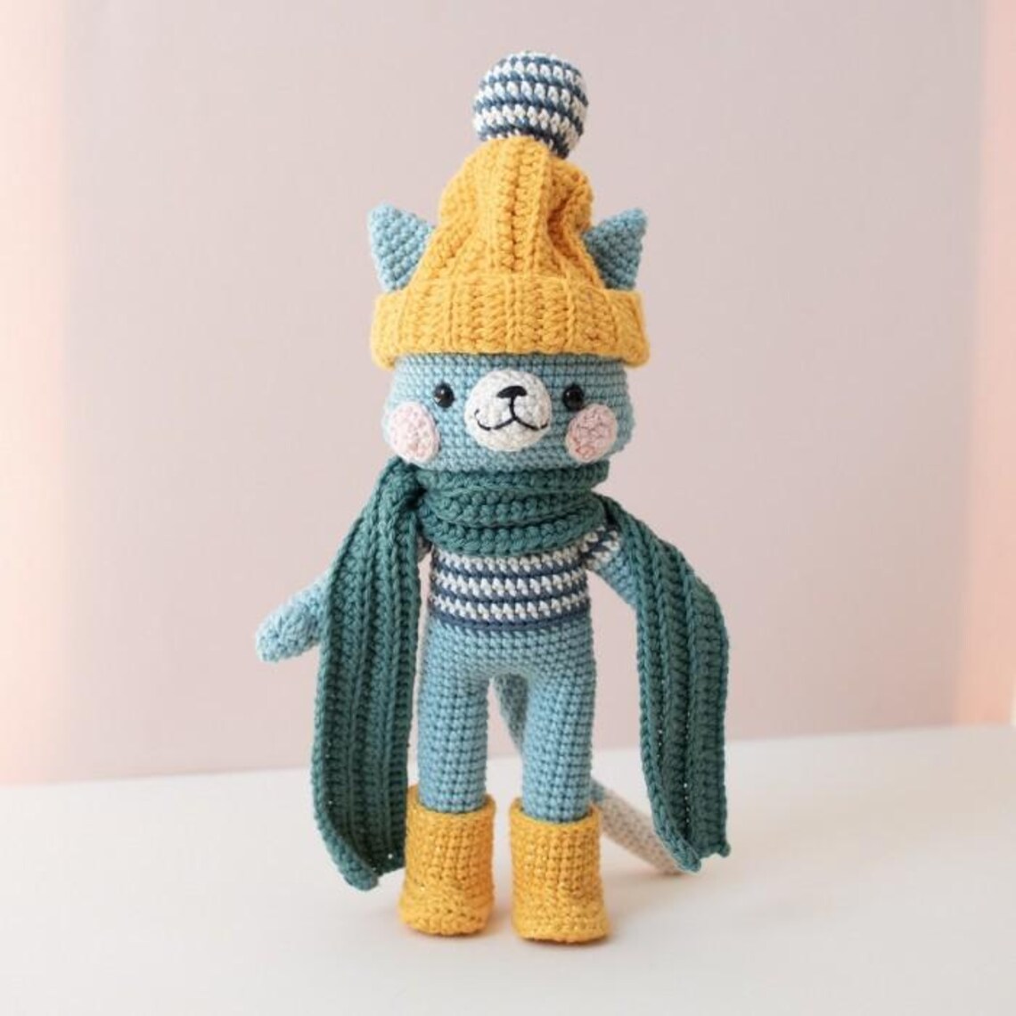 Crochet Cat PATTERN PDF, Amigurumi Cat Tutorial, Easy Crochet Pattern ...