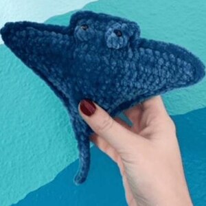 Cuttlefish Amigurumi Crochet Pattern, Instant Download, Ocean Creature ...
