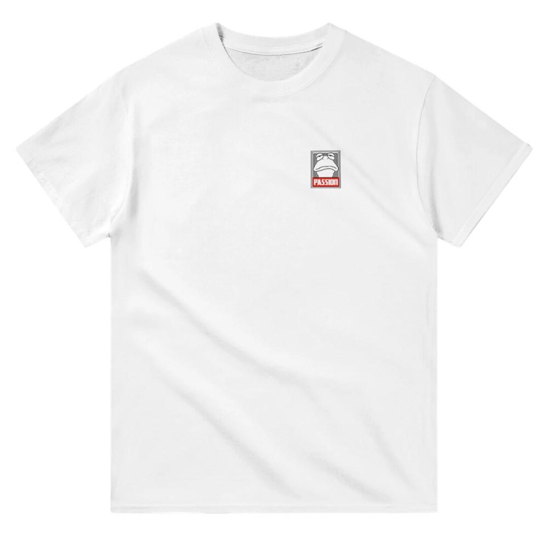 90s Artistic Kermit the Frog Tee, Passion Graffiti Stencil, Old School ...