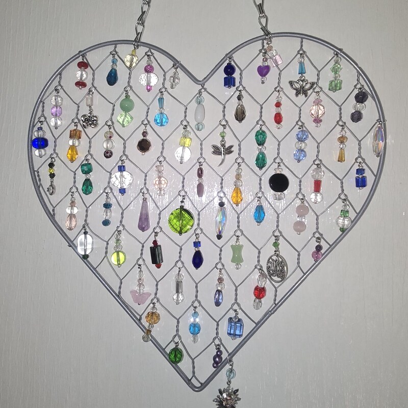 Chicken Wire Suncatcher - Etsy
