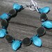 Mgambo Seeds / Hua Weleweka Bracelet With Silver Lined Green - Etsy