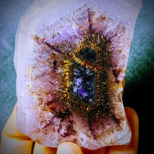 AWESOME AURALITE 23 Large Crystal Slice, Authentic Genuine With ...