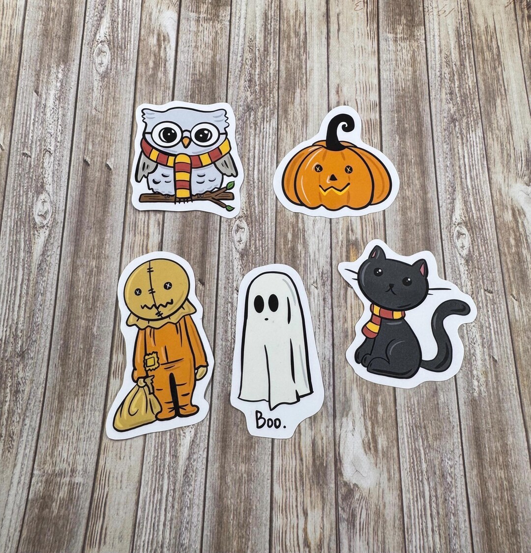 Spooky Season Sticker Pack | October Stickers | Laptop Stickers, Water ...