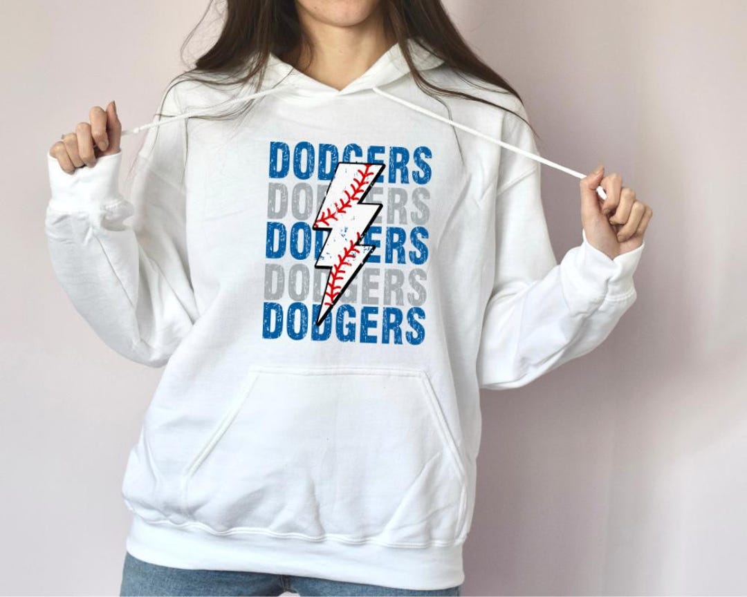 Dodgers Sweater, Cozy LA Dodgers Fan Sweatshirt, Retro Baseball Team ...