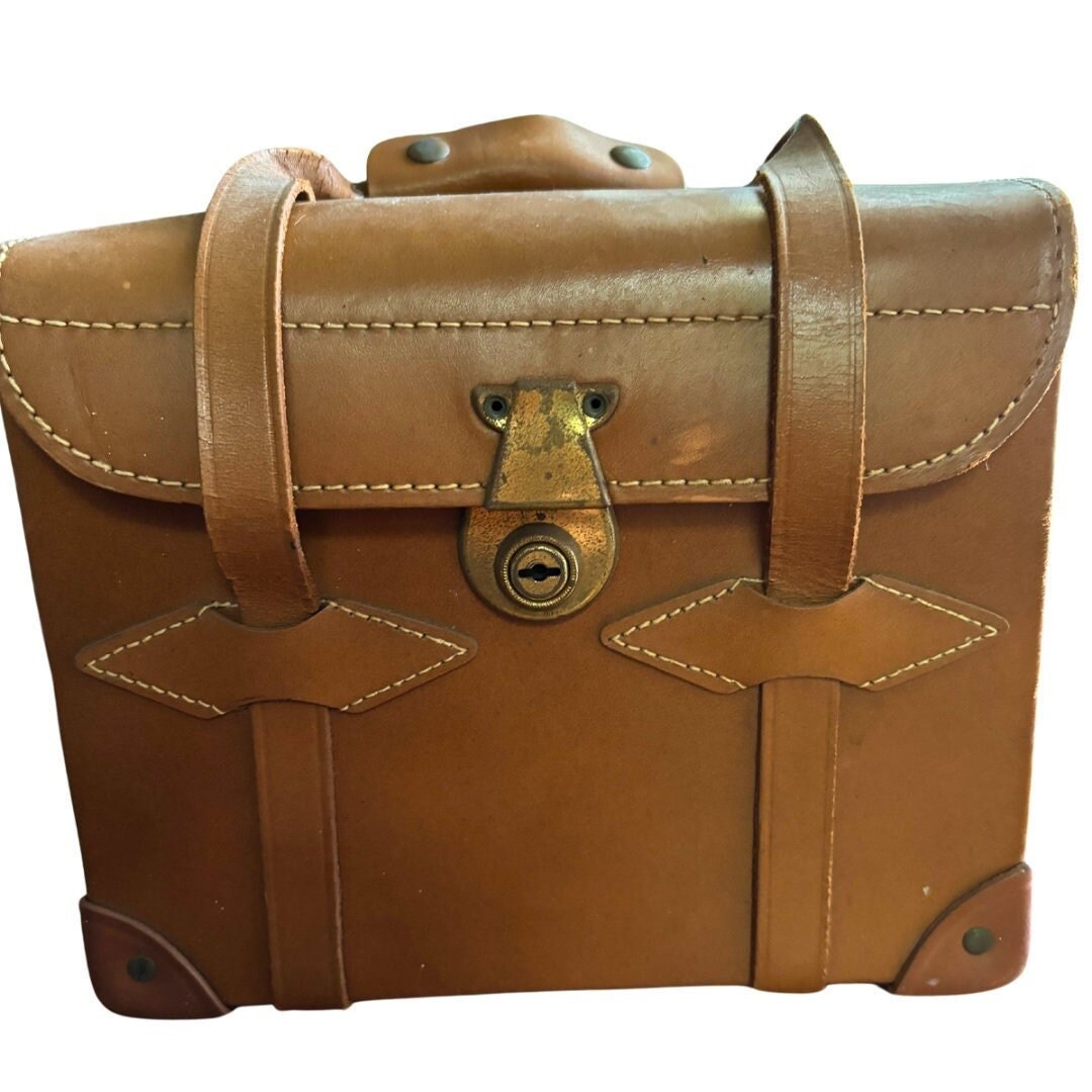 Vintage MCM Camera Bag Leather Camera Bag Photography Supplies Gift for ...