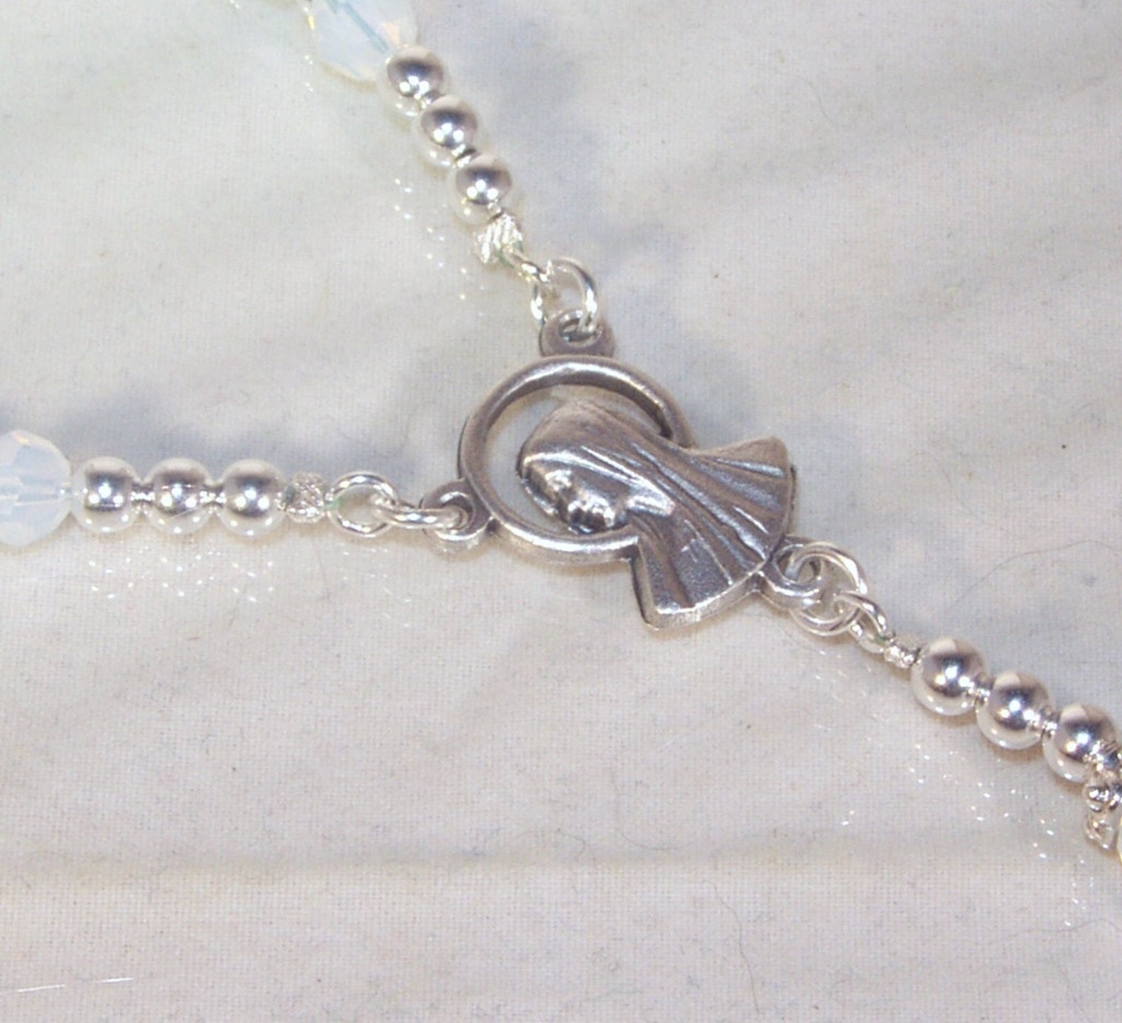 Swarovski Crystal Rosary Catholic Anglican Jewish Made | Etsy