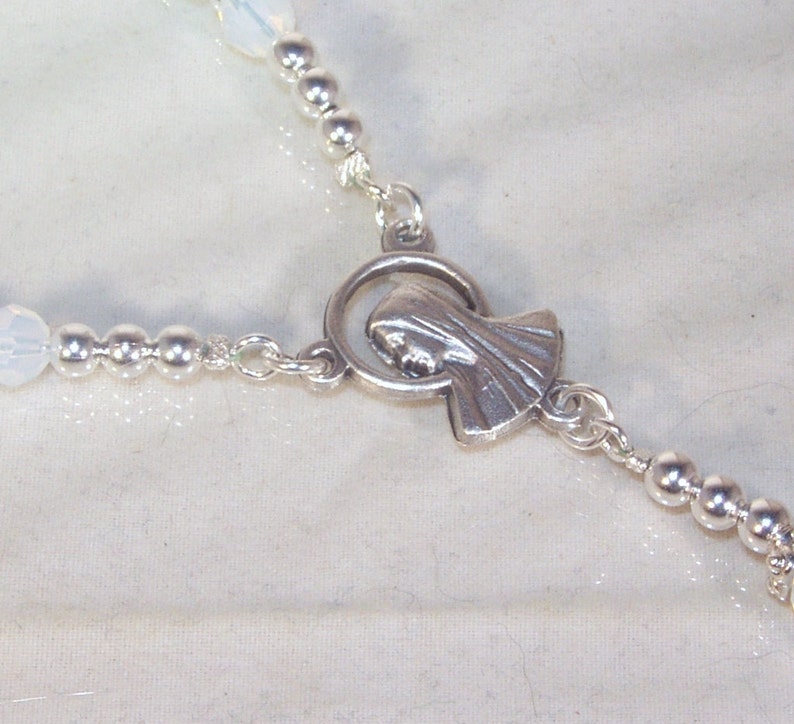 Swarovski Crystal Rosary Catholic Anglican Jewish Made | Etsy