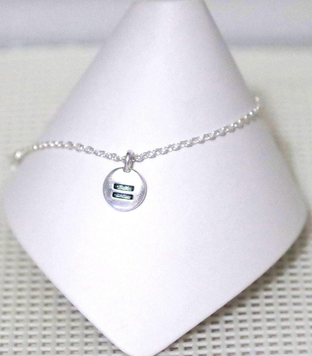 Anklet / Ankle Bracelet - Equality - All Sizes - All Signs - Sterling ...
