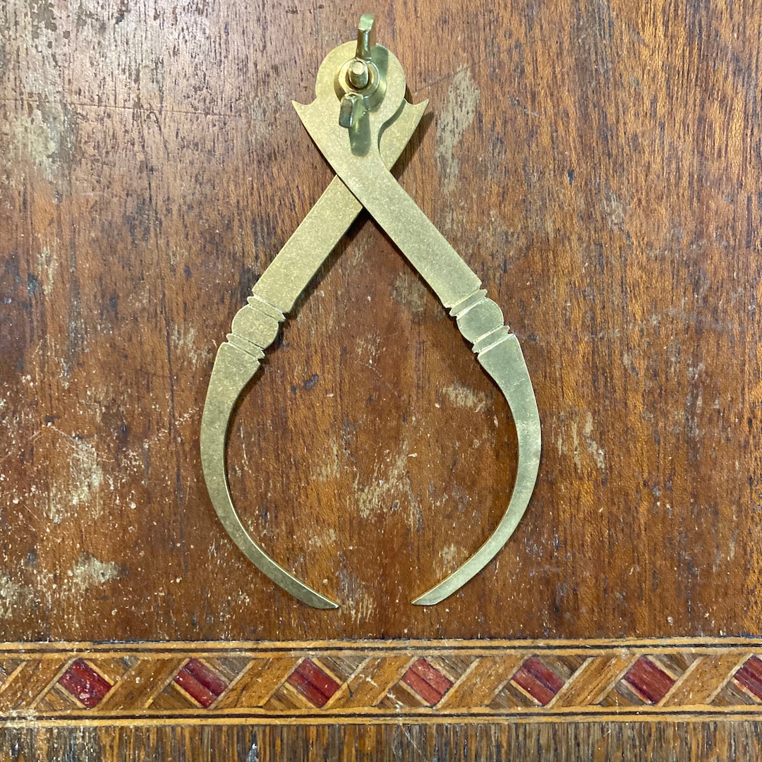 Decorative Filed Brass Calipers - Etsy