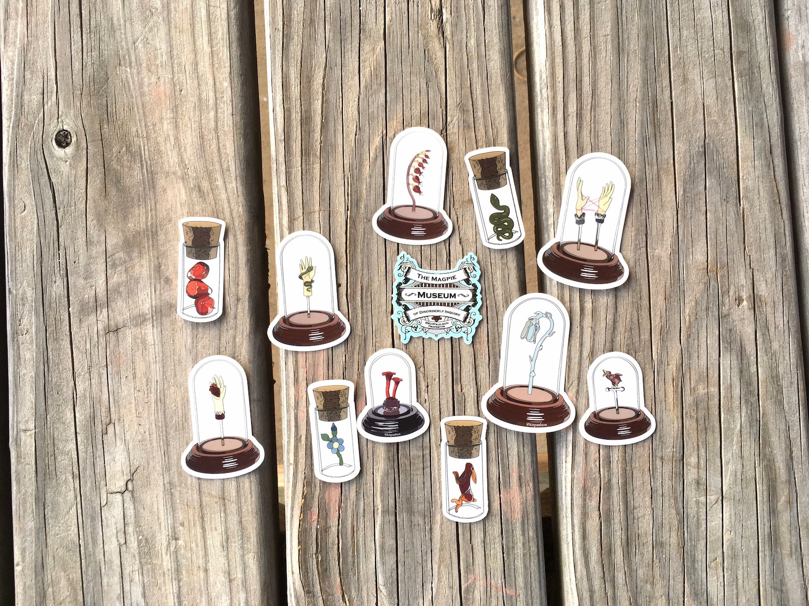 Museum in Stickers - Etsy