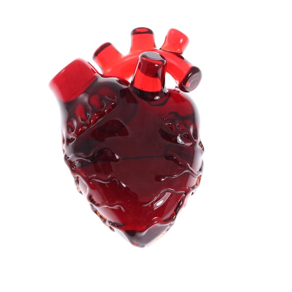 Handheld Glass Heart - Etsy