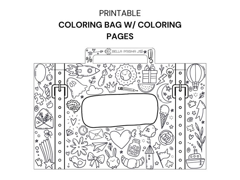 Coloring Bag, Printable Coloring Pages, Kids Coloring Pages, Printable ...