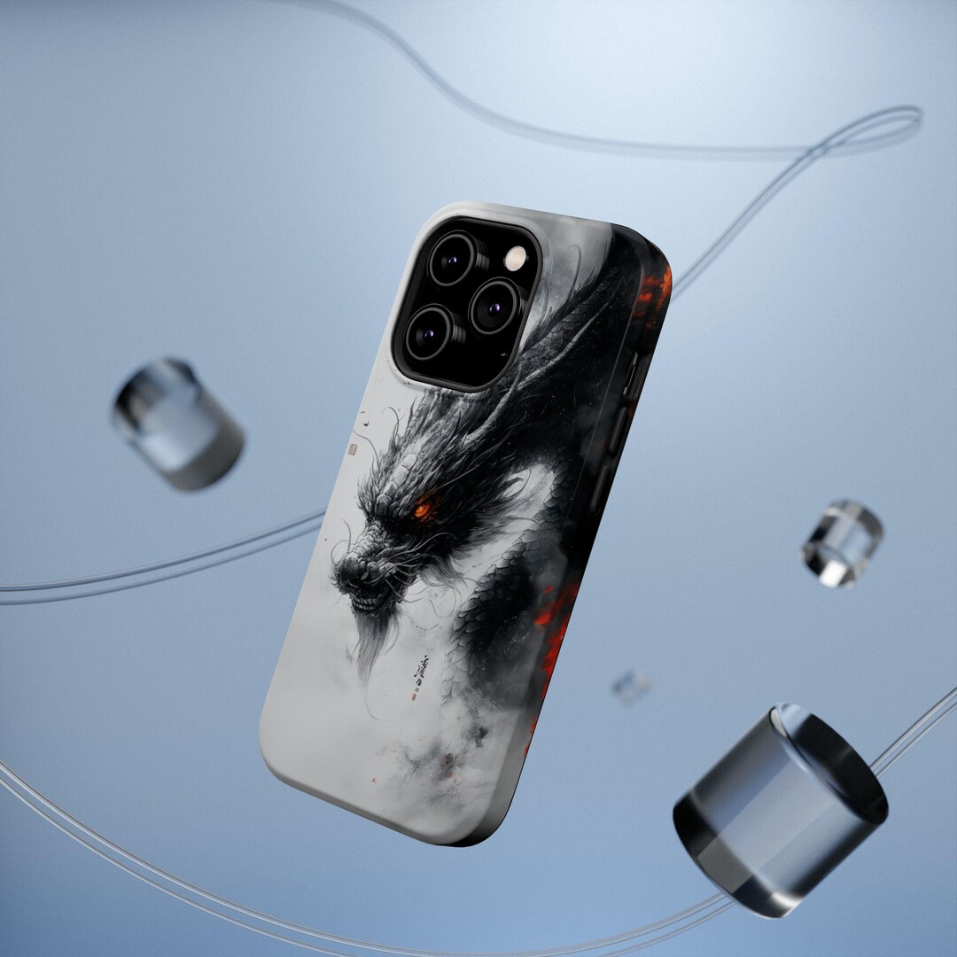 Magsafe Dragon Phone Case, Cool Dragon Phone Case Design, Dragon Art ...