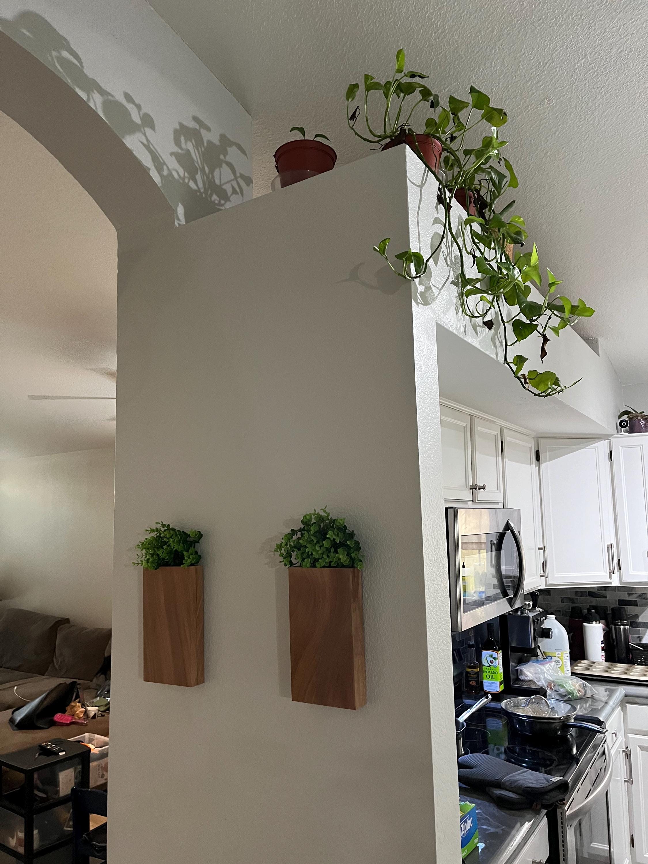 Wall Pockets | Sapele Hardwood | Real Hardwood | Wood Decor | Wall ...