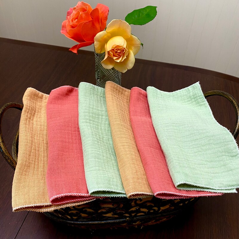 Muslin Napkins - Etsy