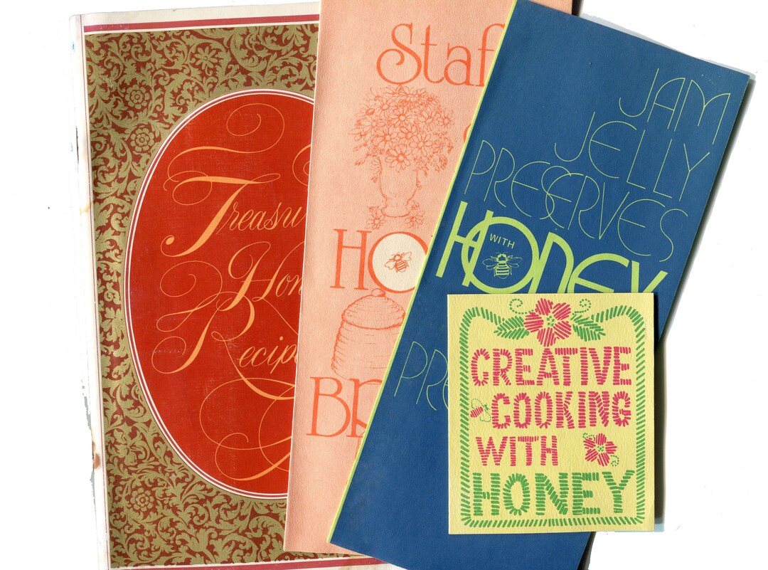 1970s Honey Recipes Book and Pamphlets Cook Book Meats Vegetebles ...