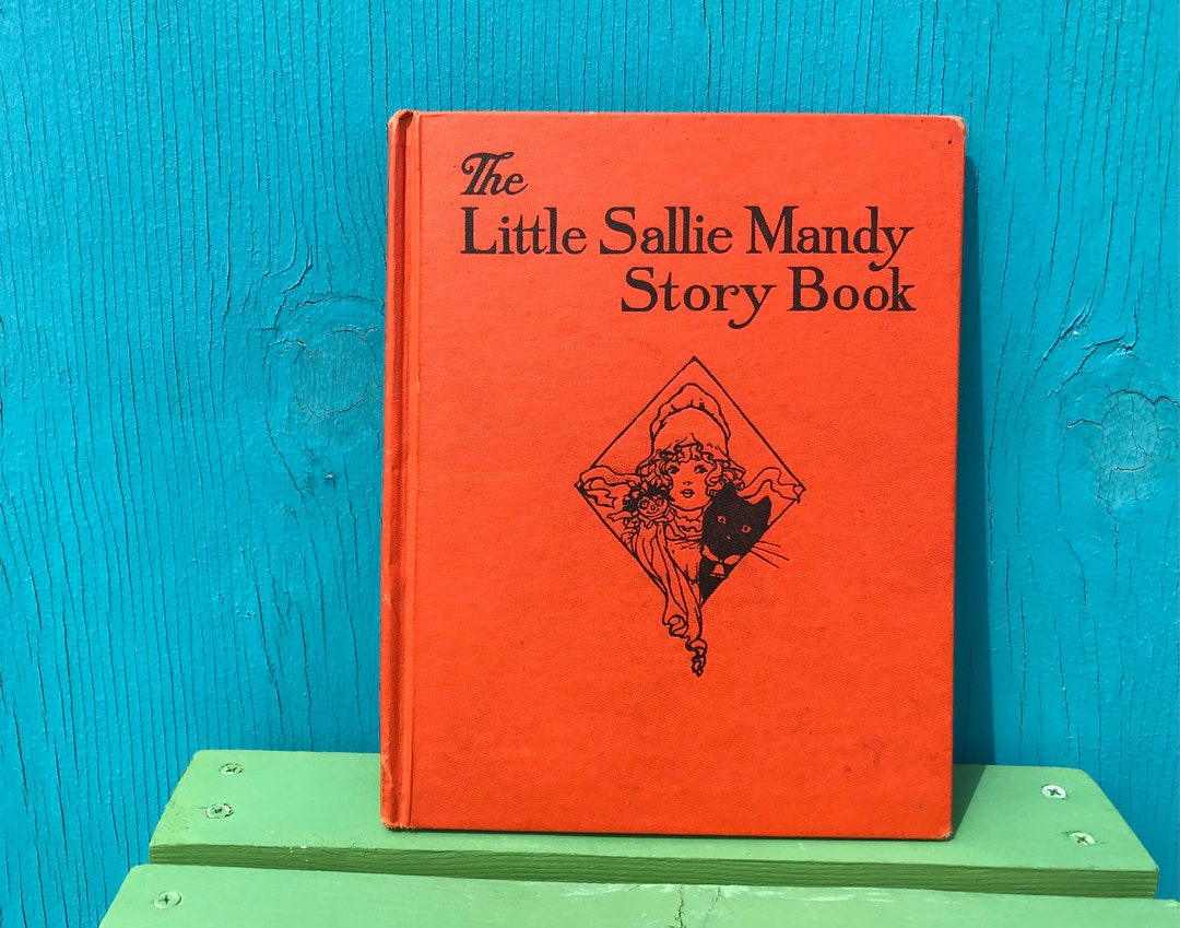1930s Little Sallie Mandy Story Book Childrens Illustrated Vintage ...