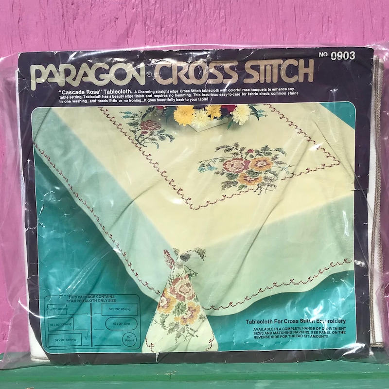 Embroider Tablecloth Kits - Etsy