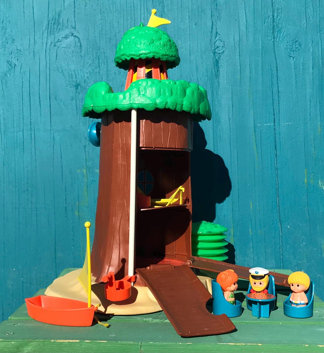 Vintage Tree Tots Lighthouse 1970s Kenner Play Set Complete - Etsy
