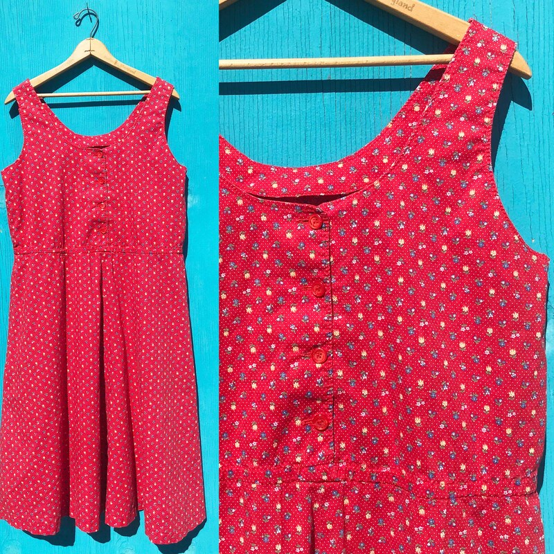 Blue Calico Dress - Etsy