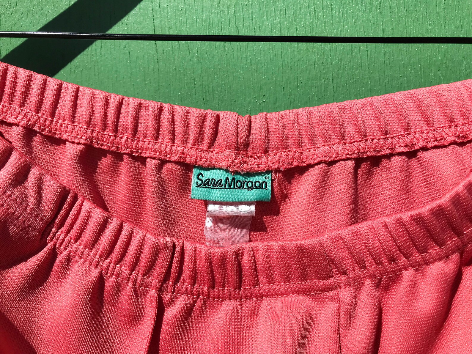 1980s Polyester Granny Pants Salmon Peach Pink Elastic Waist - Etsy