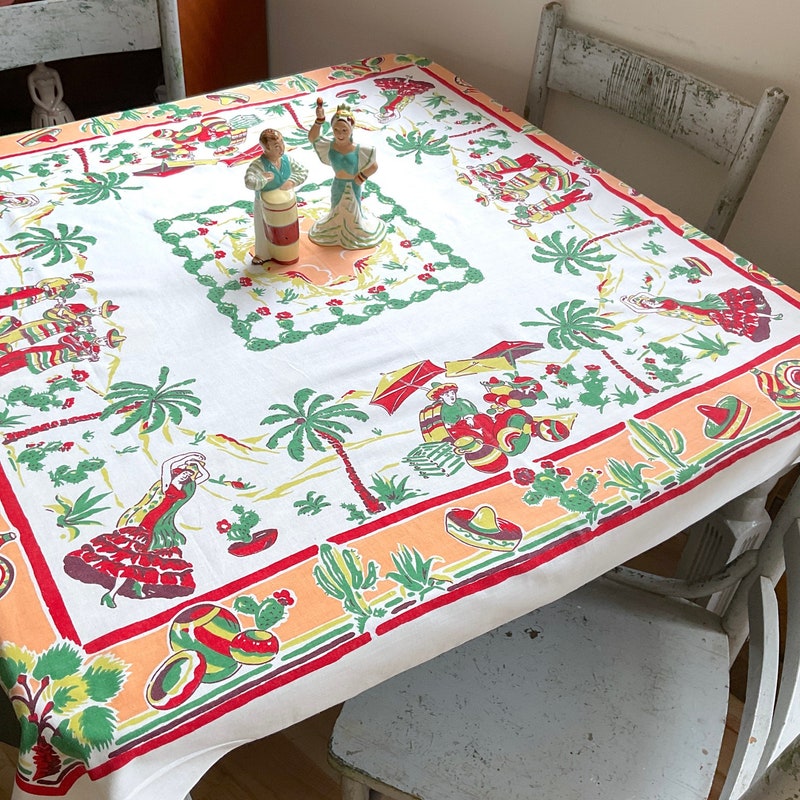 Mexican Tablecloth - Etsy
