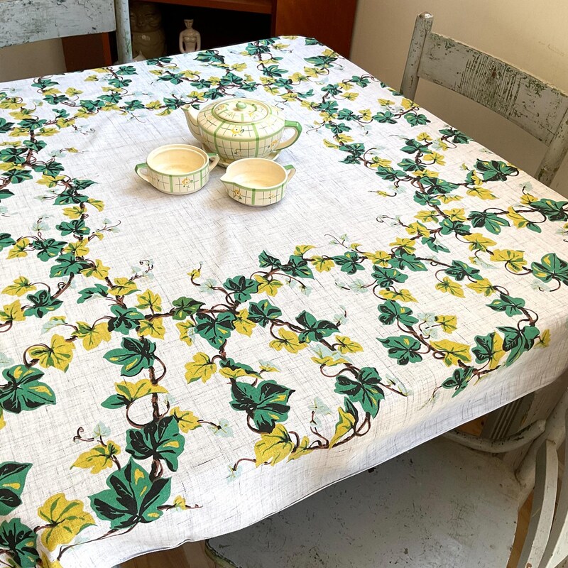 Ivy Tablecloth - Etsy