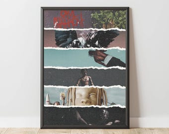 Travis Scott Poster Set of 5 Album Poster | Astroworld | UTOPIA | Rodeo ...