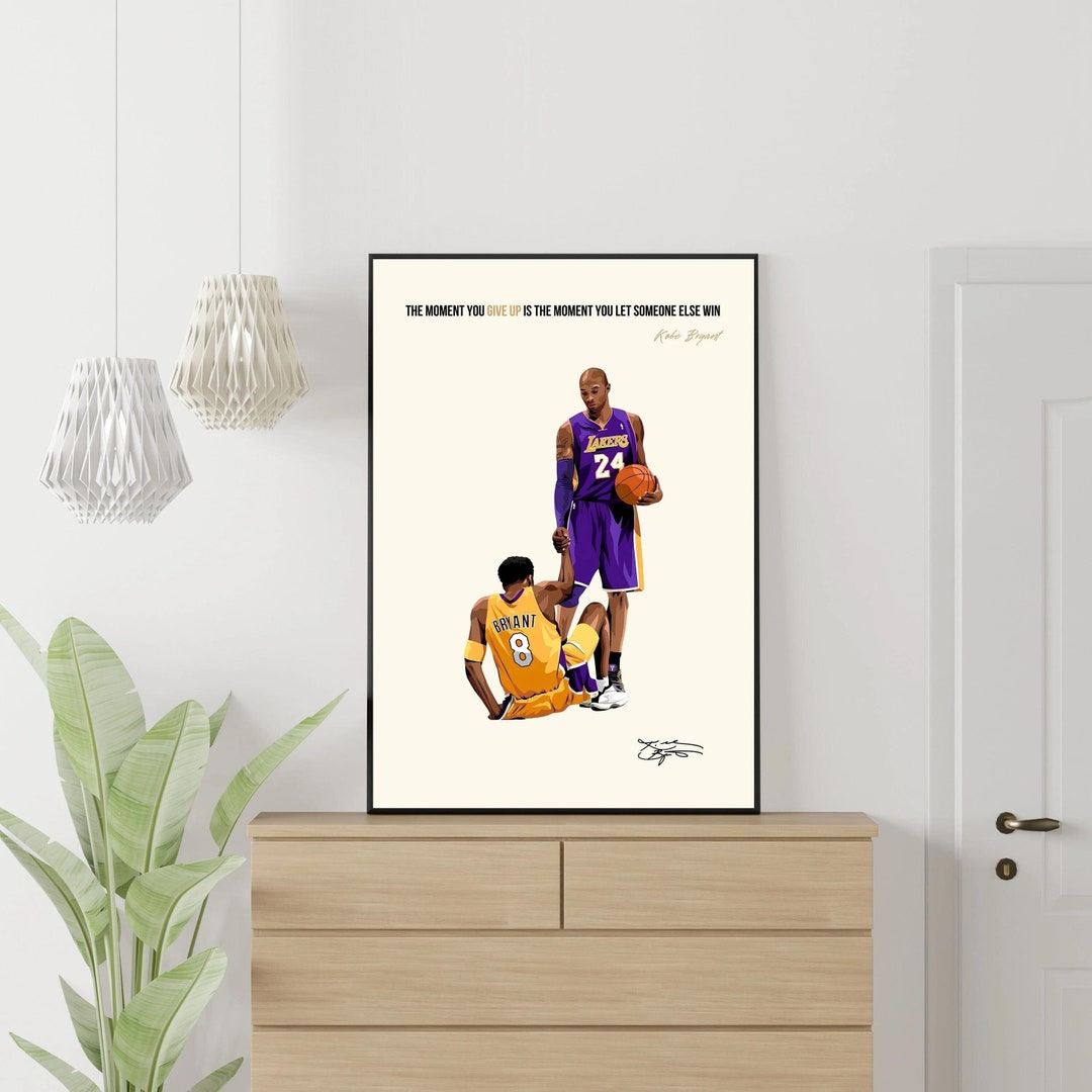 Kobe Poster, Lakers Legend Poster, Buzzer Beater, Game Winner Cluch ...