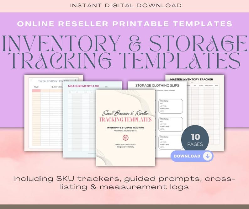 Ultimate Reselling Planning Bundle | Complete Printable System Online ...