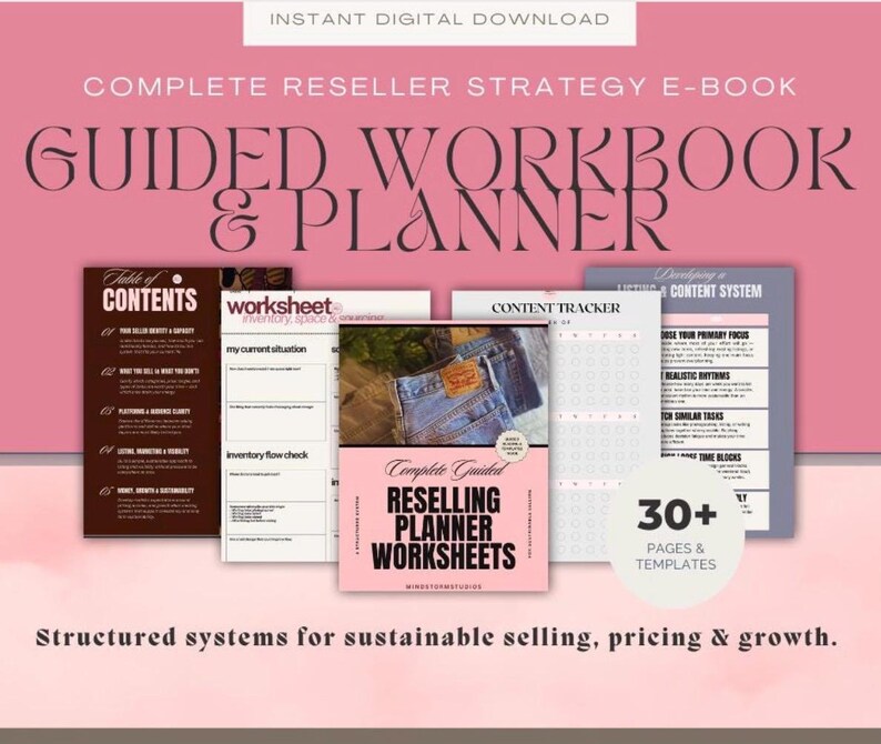 Ultimate Reselling Planning Bundle | Complete Printable System Online ...