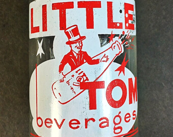 Vintage Little Tom Beverage Bottle Pop Soda Cleveland Ohio Glass - Etsy