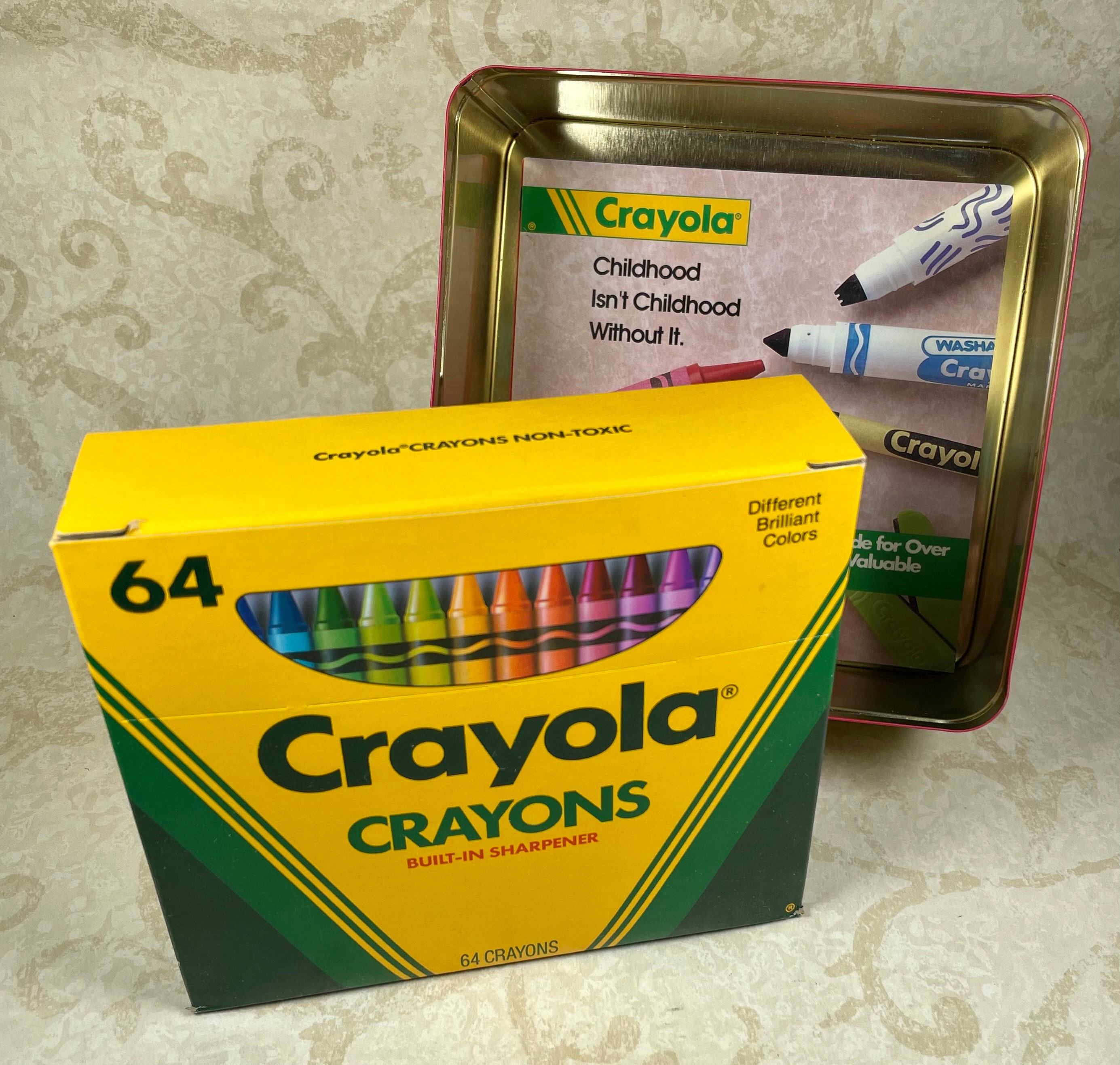 1992 Limited Collectors Edition Crayola Crayon Tin With Original ...