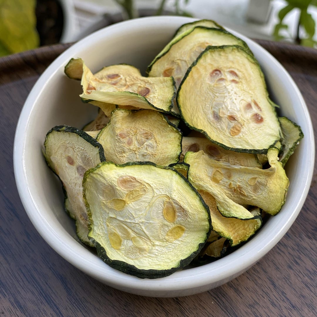 Zucchini Chips| A Vitamin-rich Crunchy Snack for Guinea Pigs, Rats ...