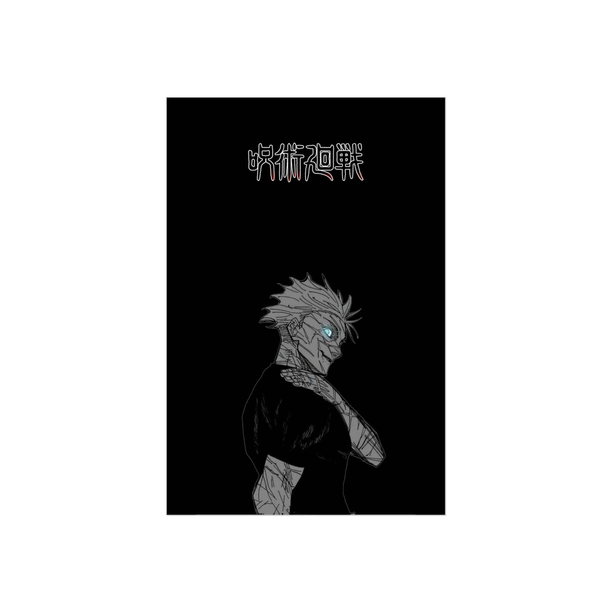 Anime Manga Poster Jujutsu Kaisen, Gojo Gift Idea Fantasy Wall Decor - Etsy