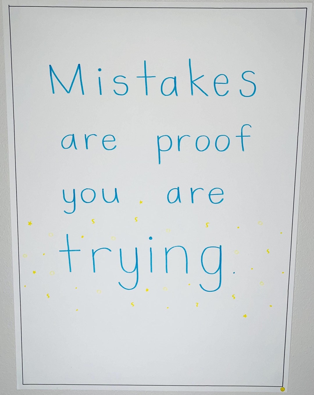 Perseverance Handmade Anchor Chart, Poster, School, Teaching, Teacher ...