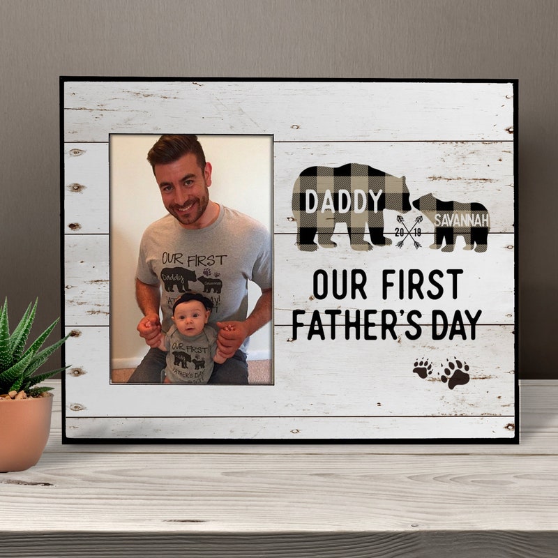Fathers Day Photo Frame - Etsy