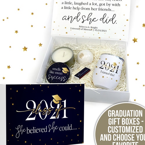 Personalised Graduation Gift Box Letter Box Gifts Graduation | Etsy UK