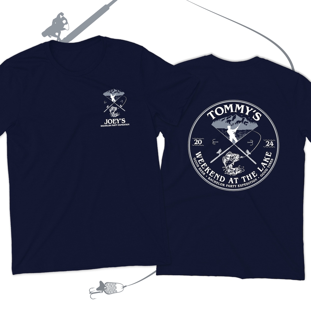 Bachelor Party Shirt | Personalized Weekend at the Lake Bachelor Party ...