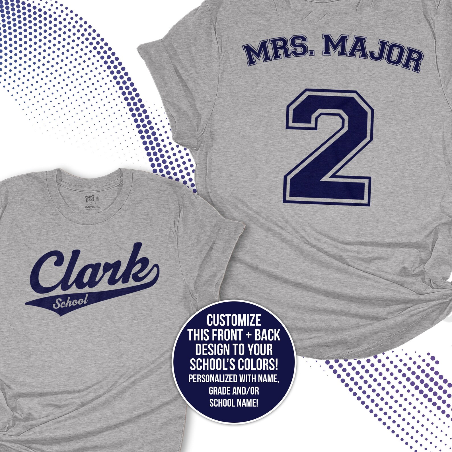 Team Sporty Matching Teacher Shirts Department Team Shirts - Etsy