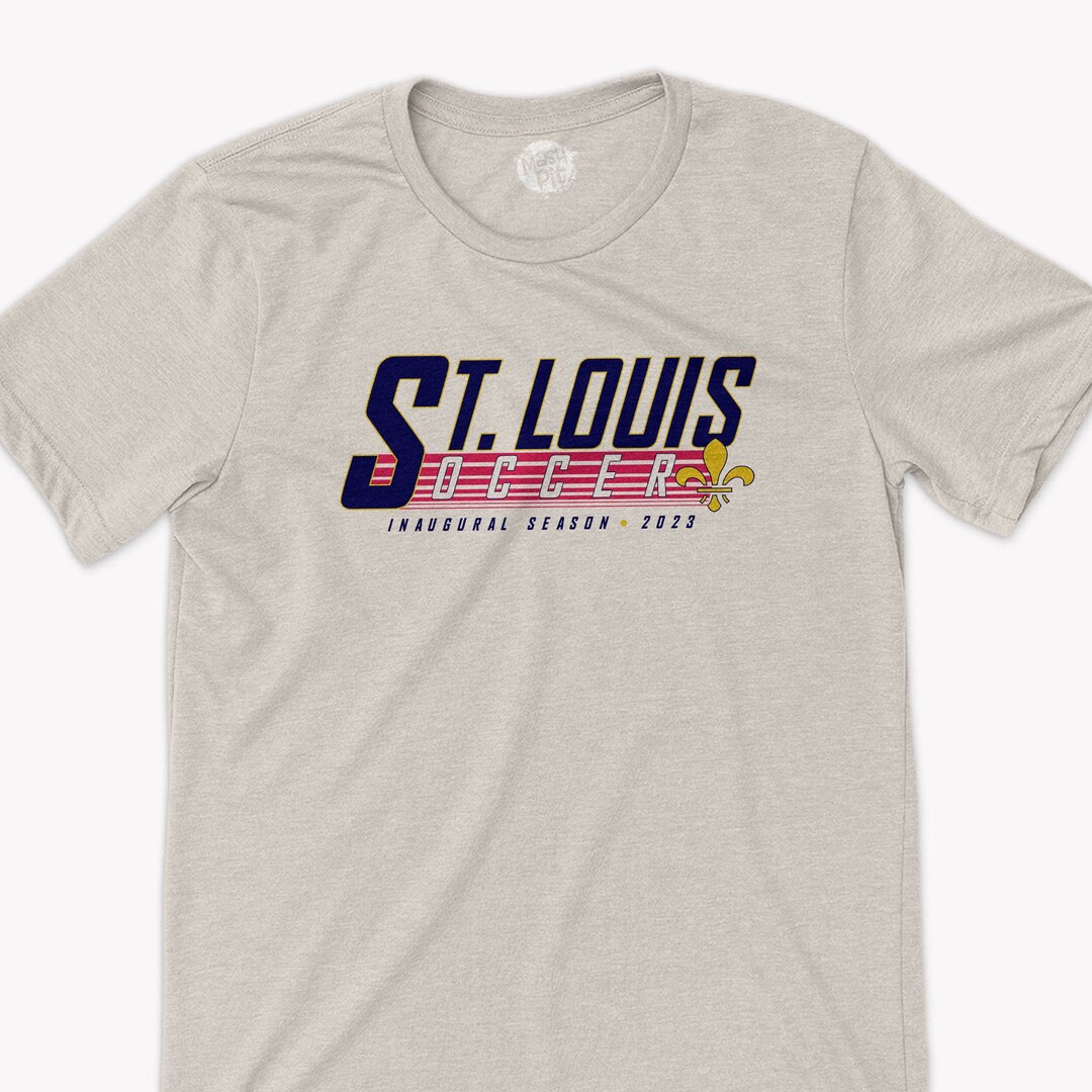 St Louis Soccer Shirt | Inaugural Season 2023 Signature St Louis Soccer ...